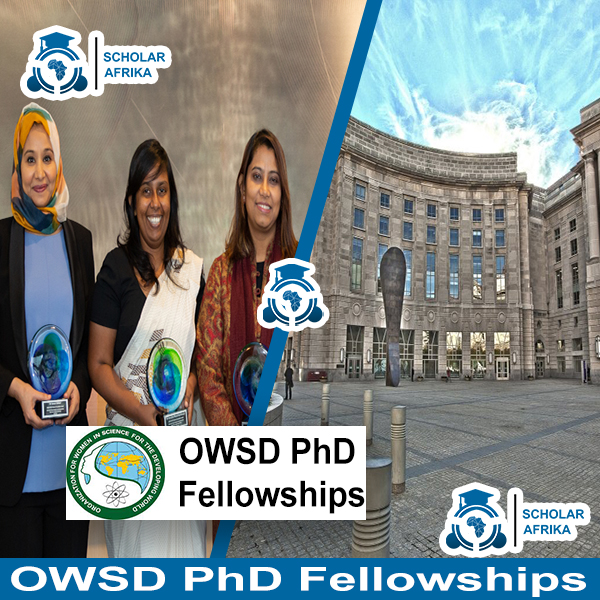 OWSD PhD Fellowships 2026 (Fully Funded) | How To Apply